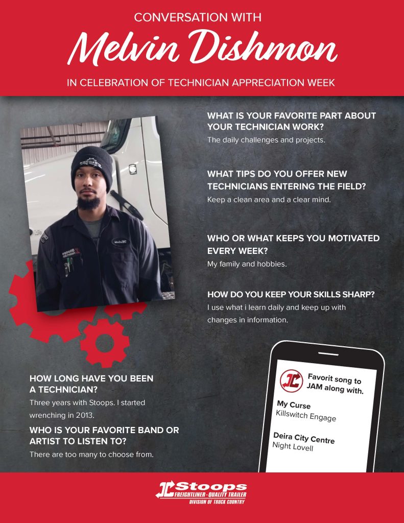 Technician Appreciation Week | Truck Country - Stoops Freightliner ...